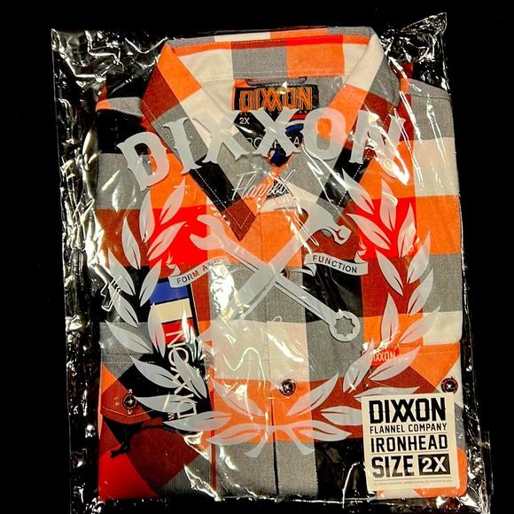 DIXXON | Shirts | Dixxon Flannel Co Ironhead Nib Original Packaging ...